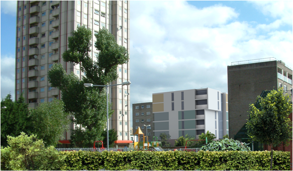 Ampthill Square Health Centre & Flats - Architizer