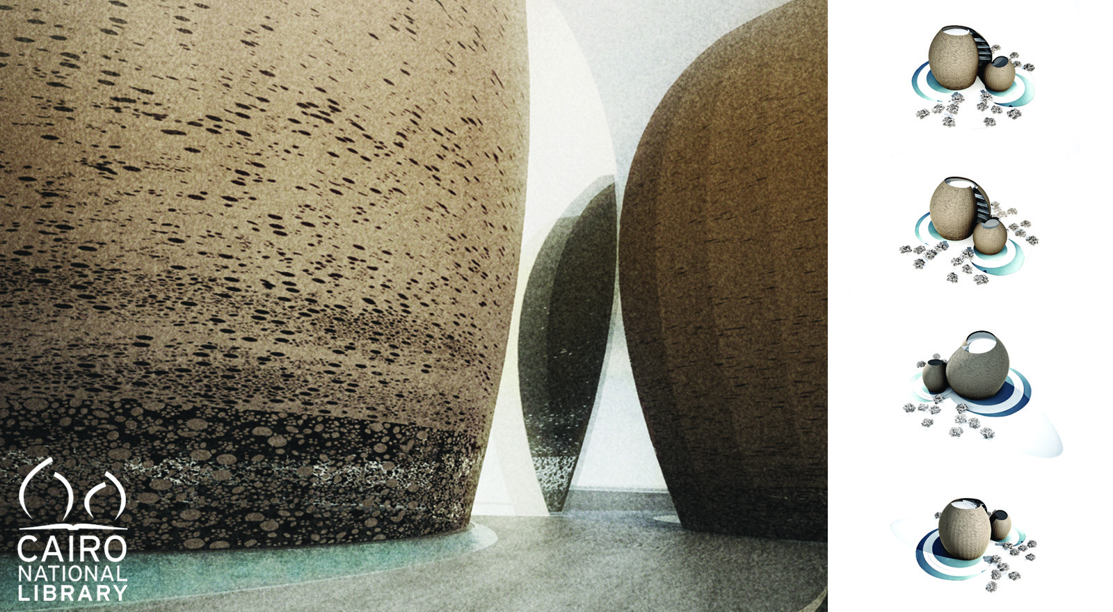 Cairo National Library-The gift of the Nile - Architizer