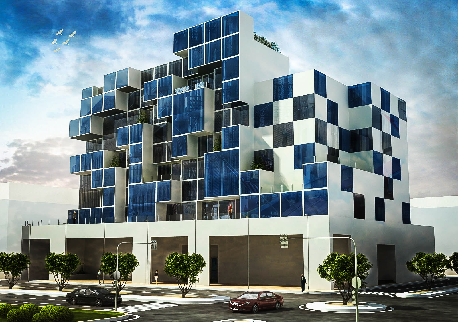 Pixels IT Building - Architizer