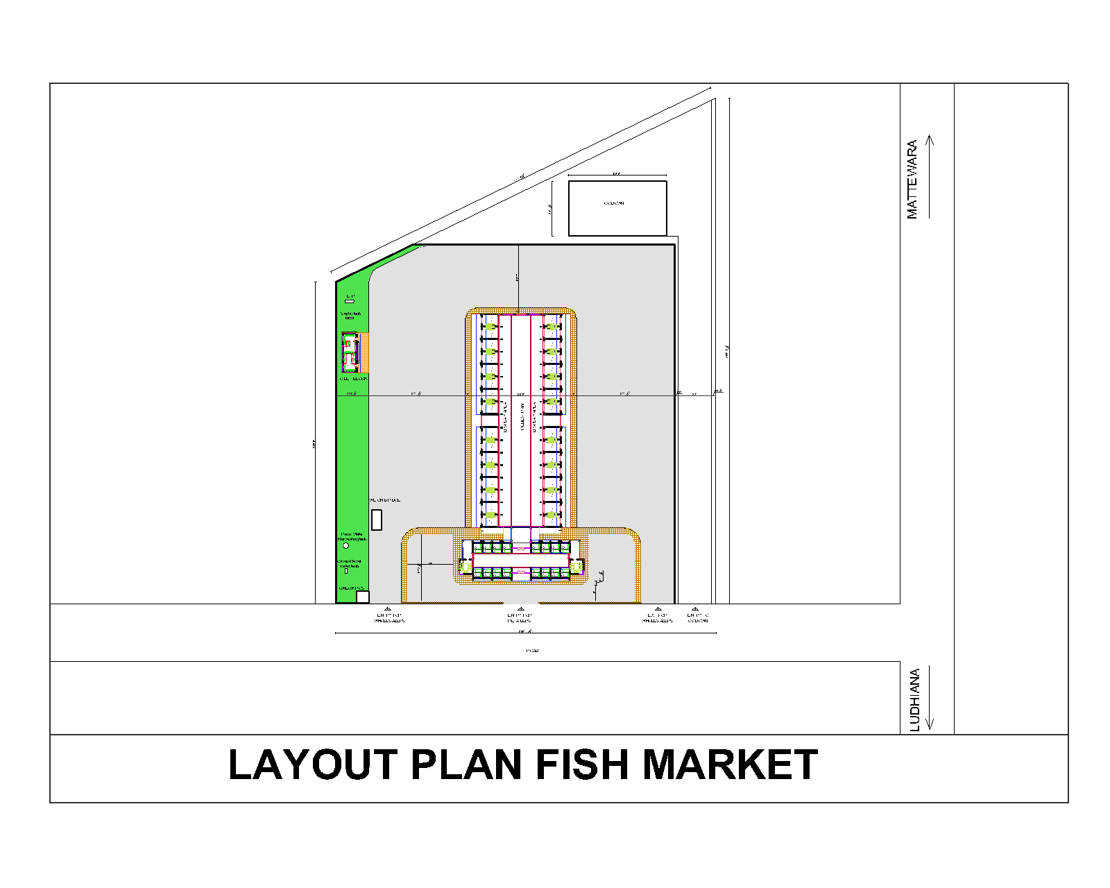 Idea 397582: FISH MARKET, LUDHIANA, PUNJAB in Ludhiana, India - Architizer