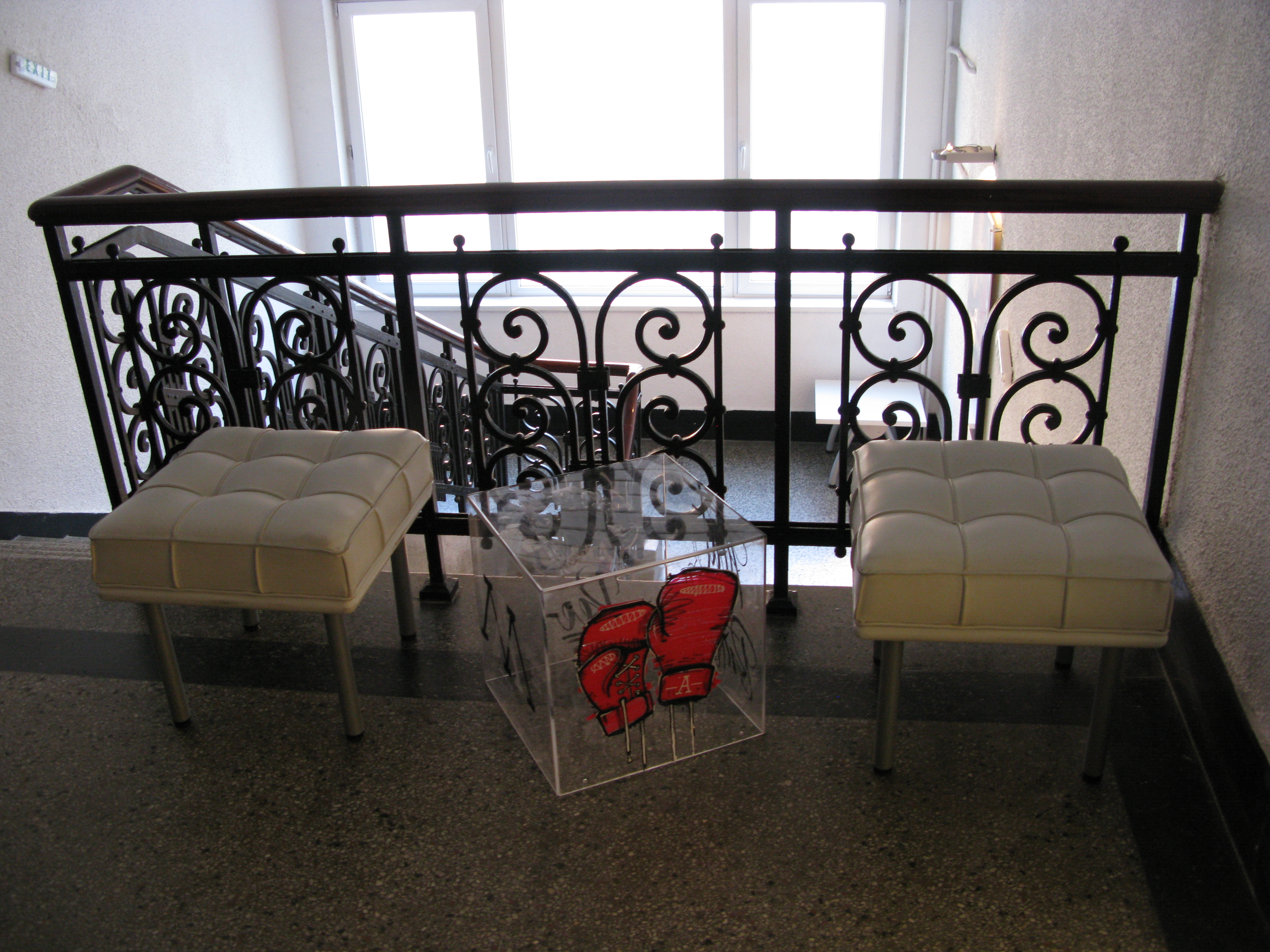 Redesign of office staircase for adidas by Vice Bulgaria, URBANVIVA ...