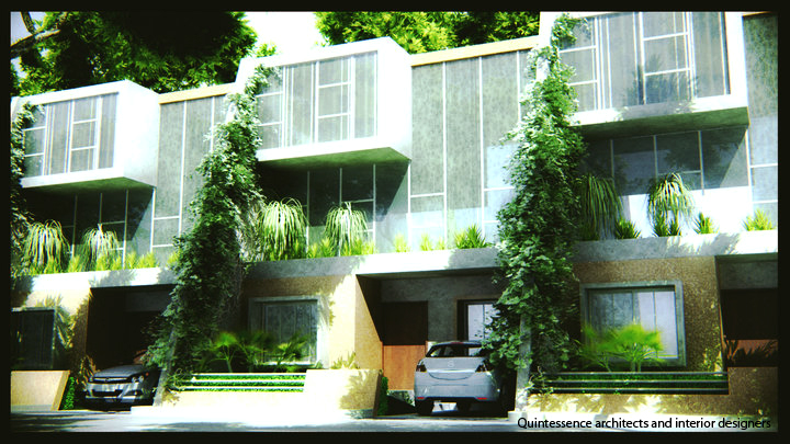 concept row house - Architizer