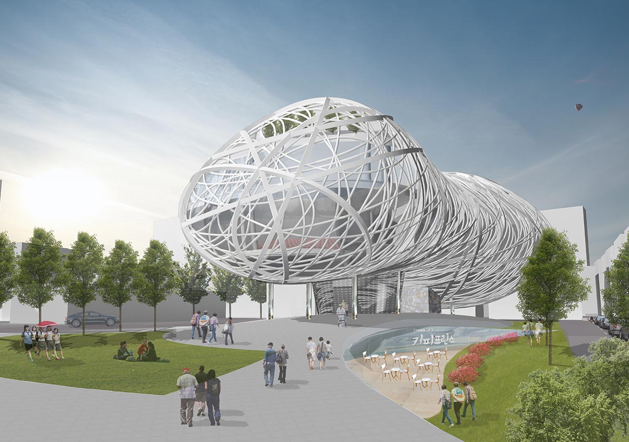 Daegu-Gosan Library Competition by JMA - Jorge Mastropietro Architects ...