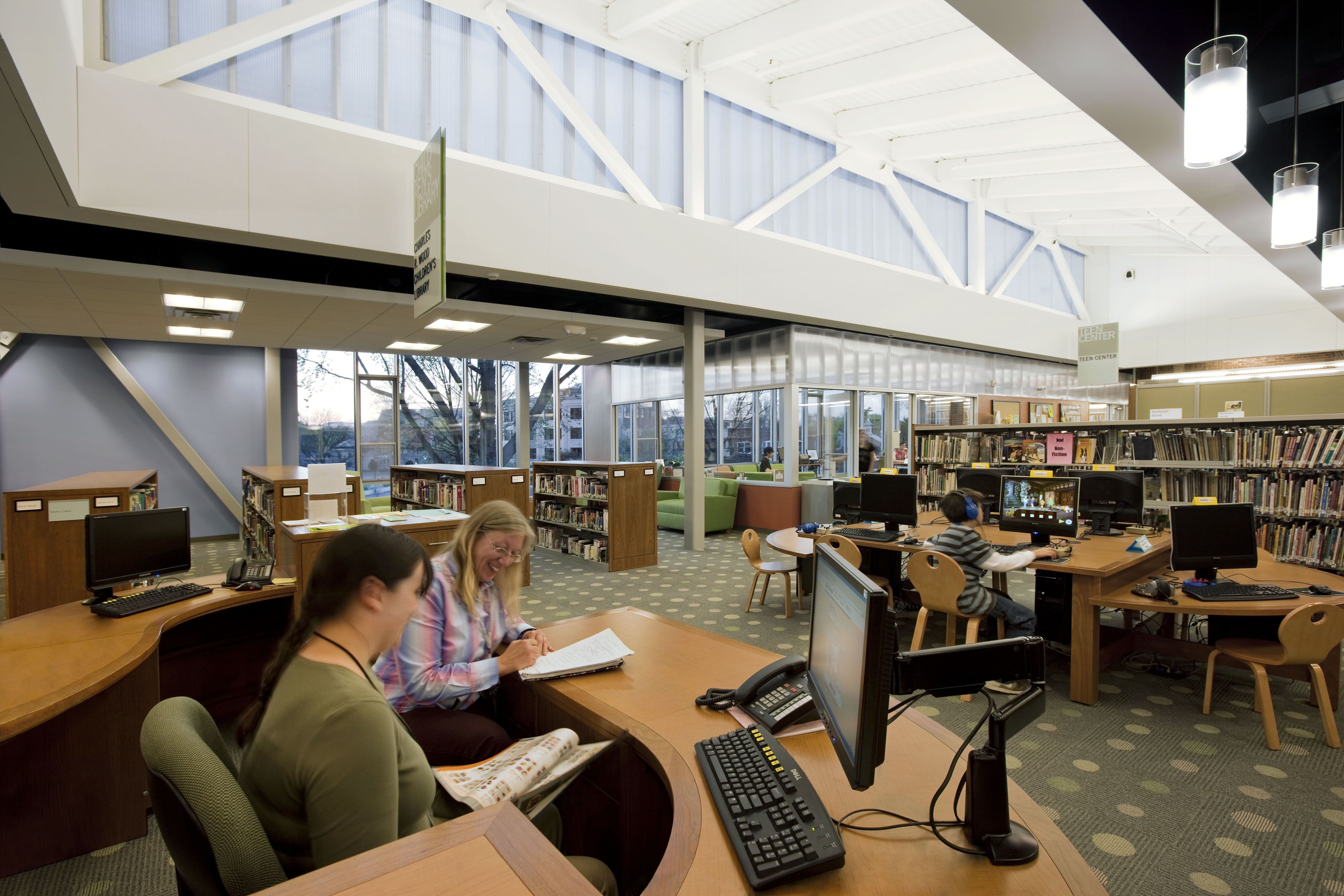 Crandall Public Library by Annum Architects (formerly Ann Beha ...