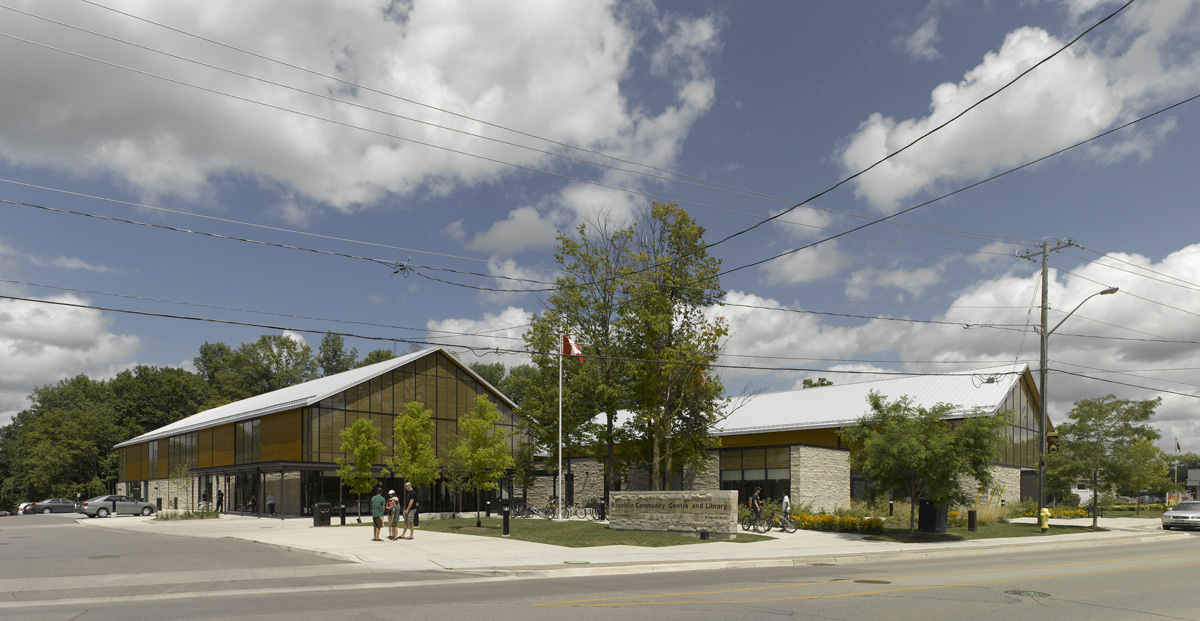 Brooklin Library and Community Center by Perkins and Will - Architizer