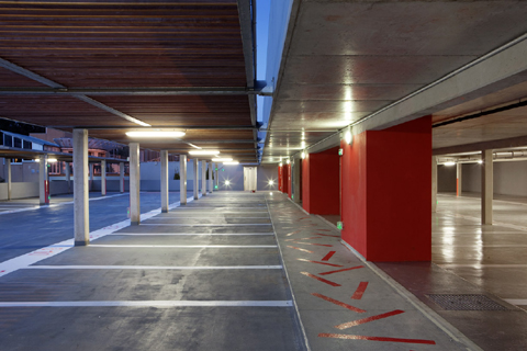 Urban Space and Parking in Carros by NBJ architects - Architizer