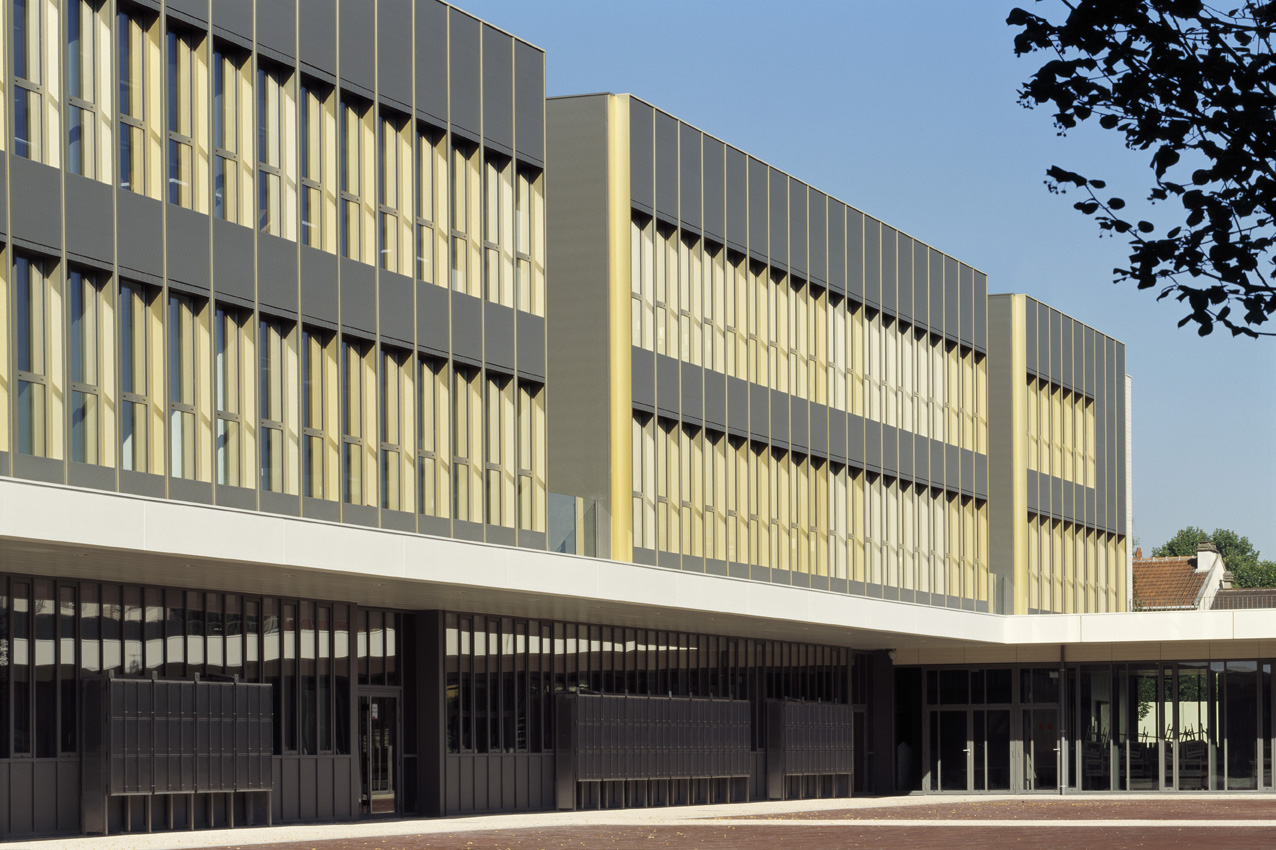 Jean Perrin school by Brenac Gonzalez - Architizer