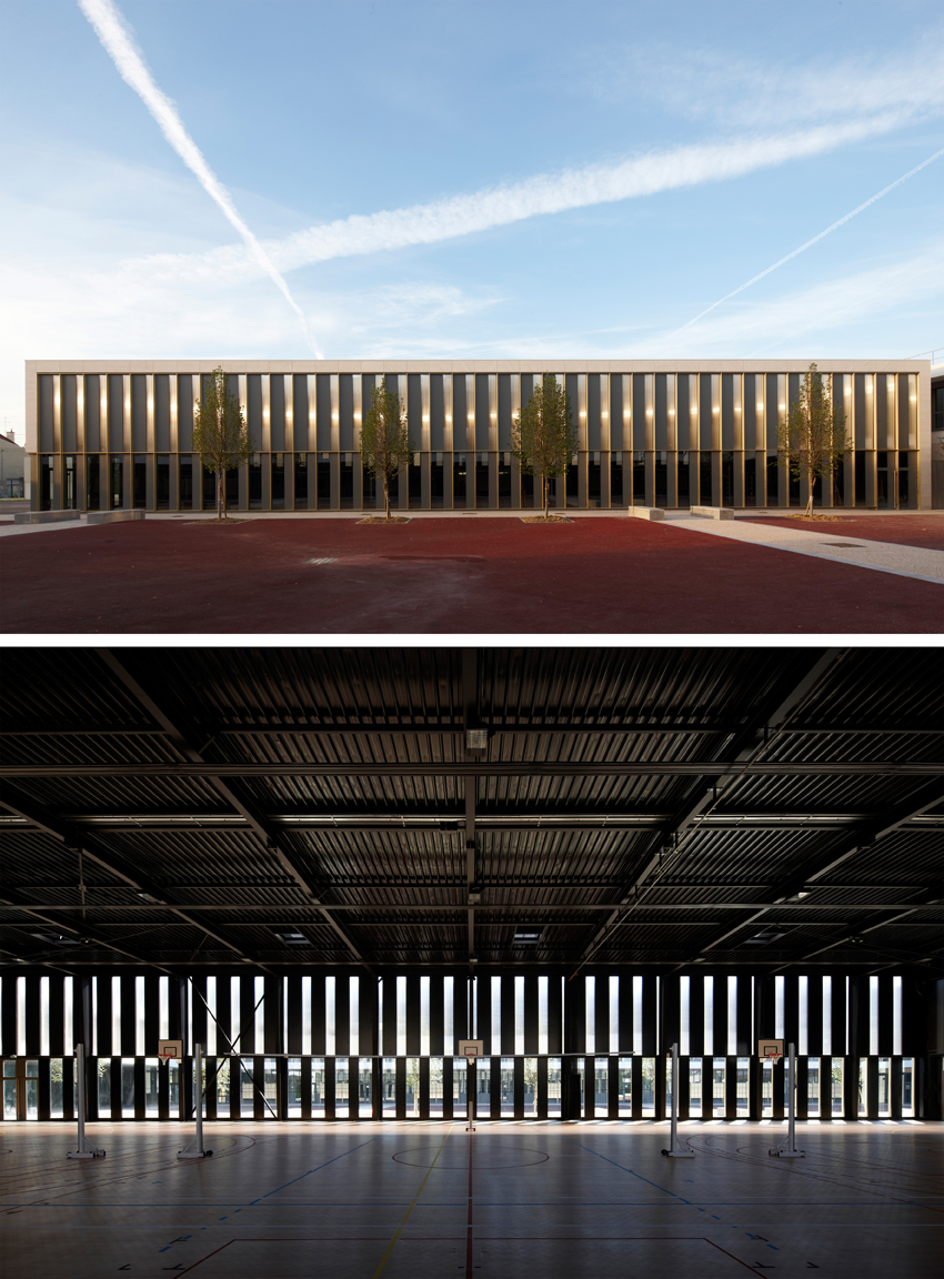 Jean Perrin school by Brenac Gonzalez - Architizer