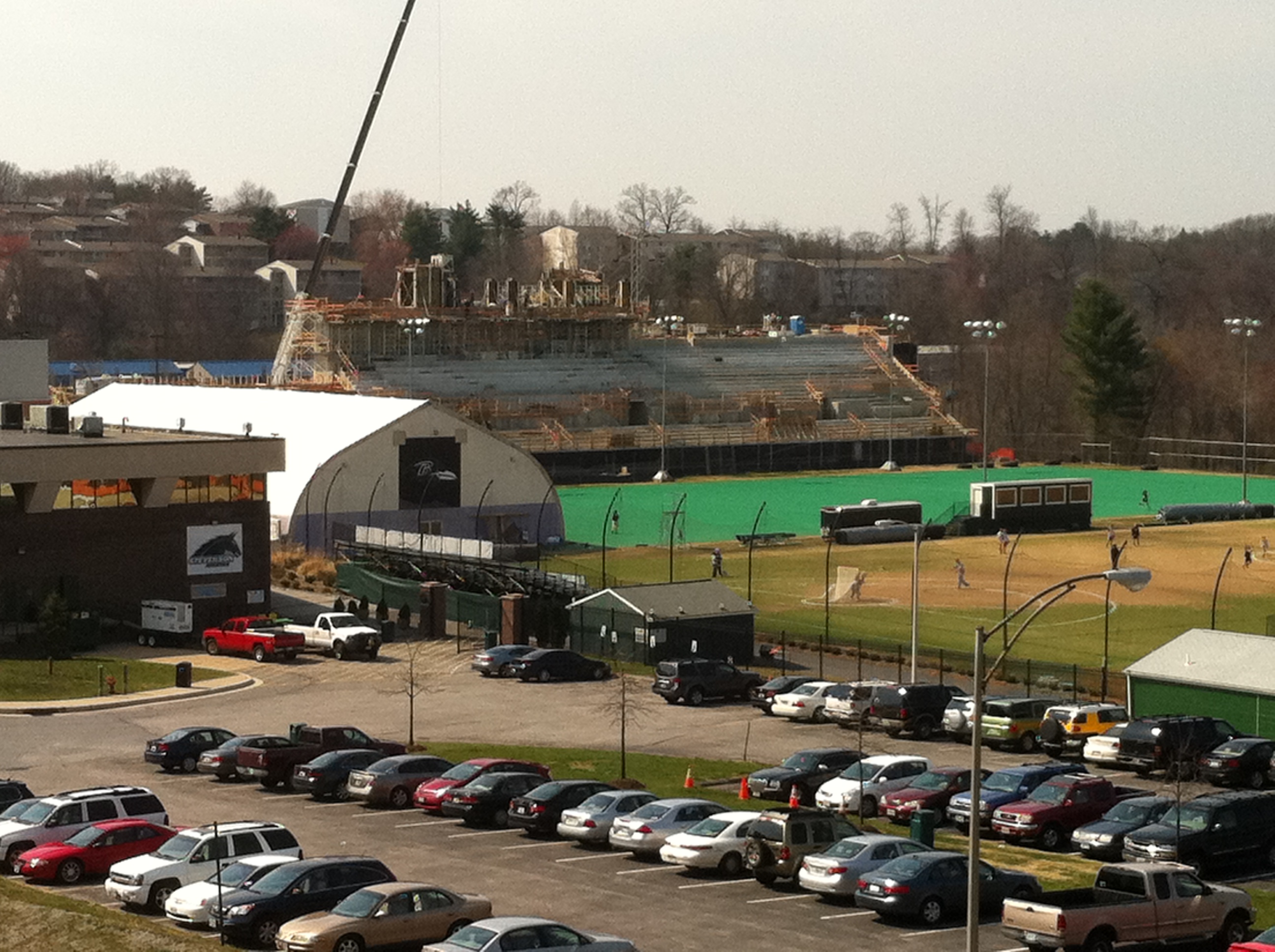 Stevenson University Mustang Stadium by Curry Architects - Architizer
