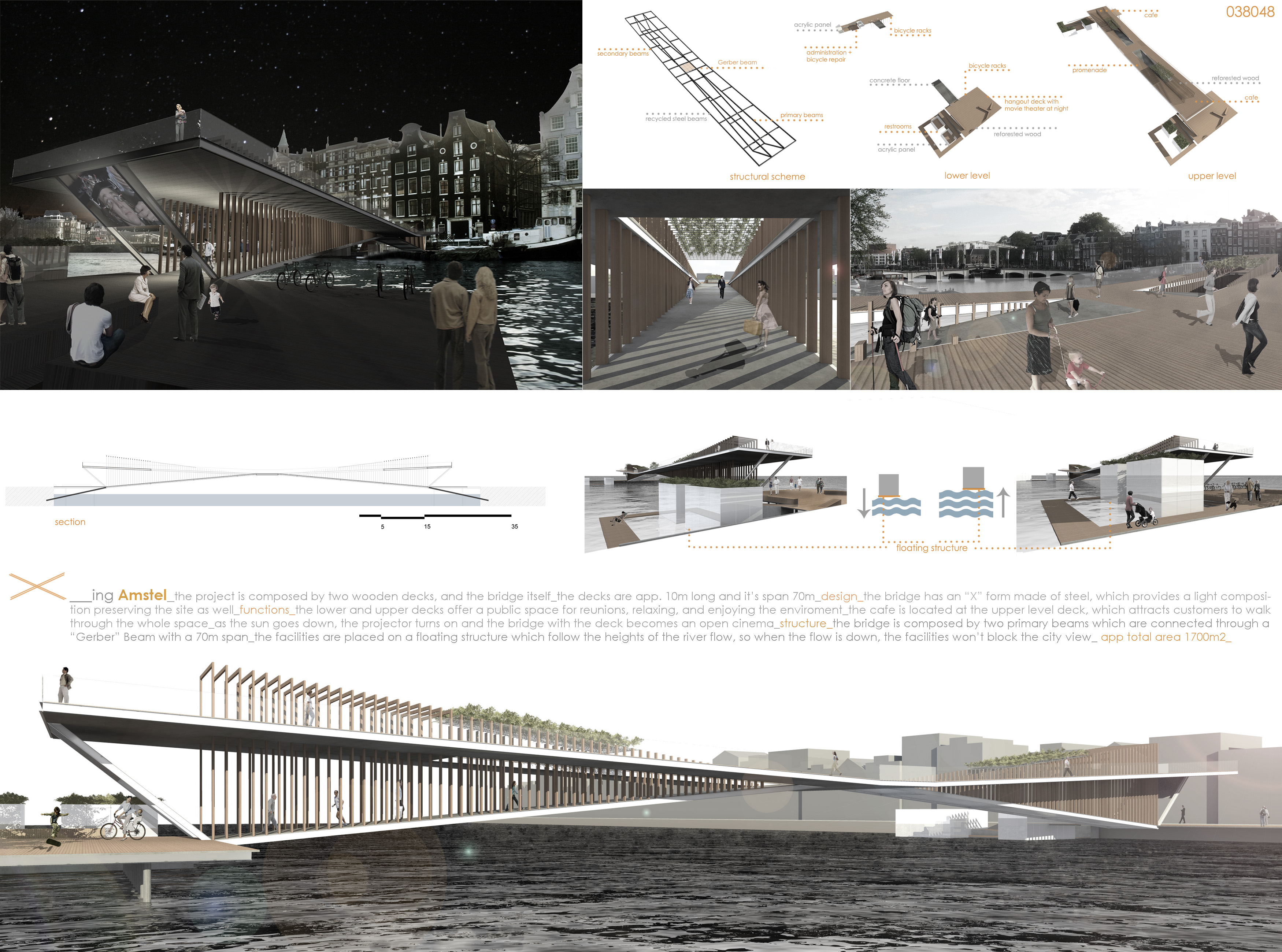 Amsterdam Pedestrian Bridge Competition - Architizer