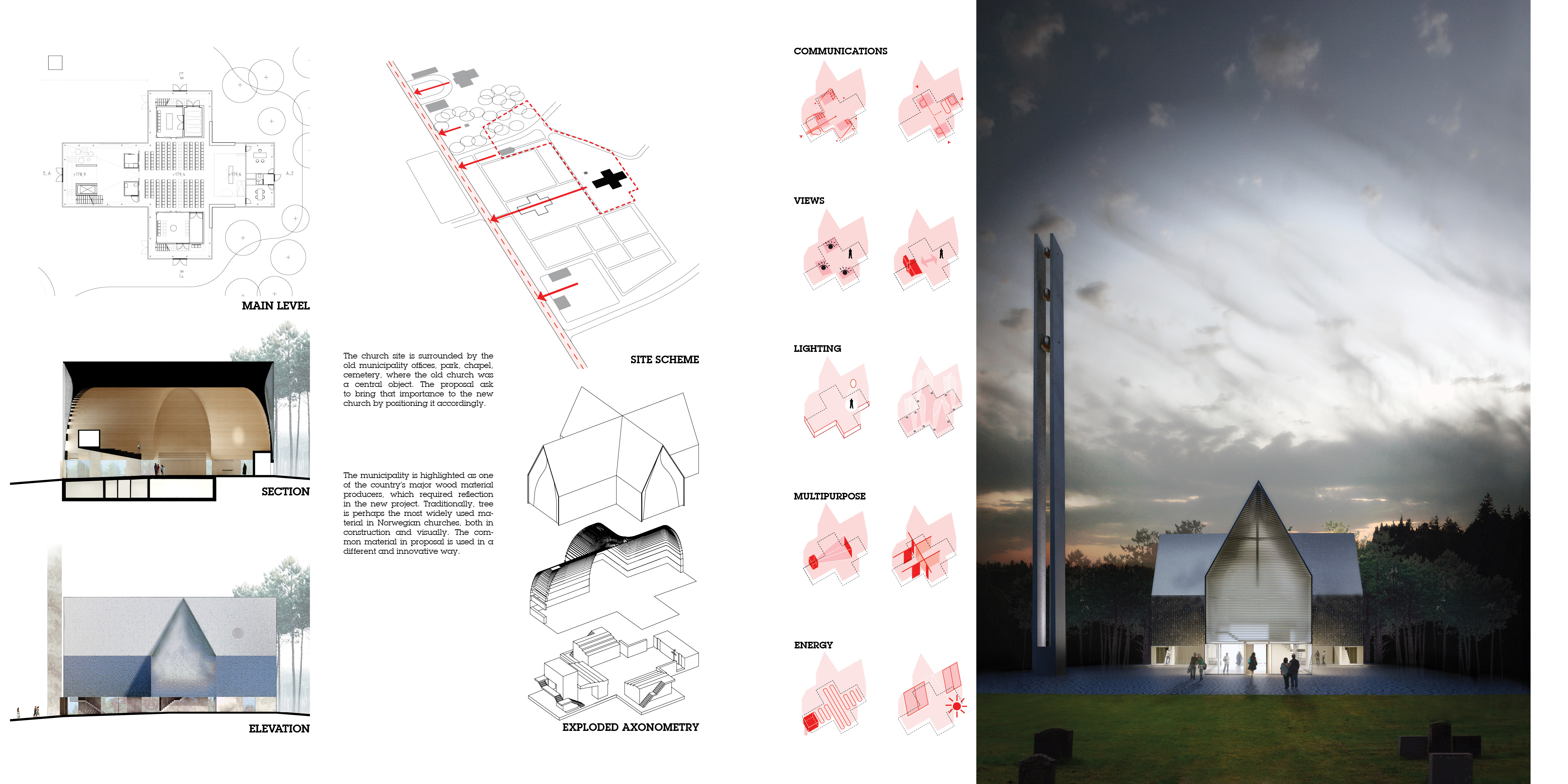 New Våler Church - Architizer