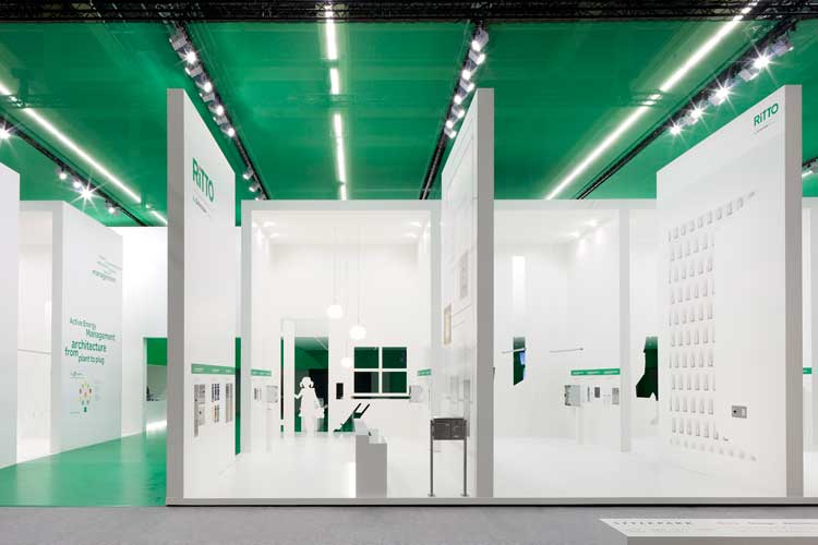 Booth Schneider Electric, Merten, Ritto and Elso by nkbak - Architizer