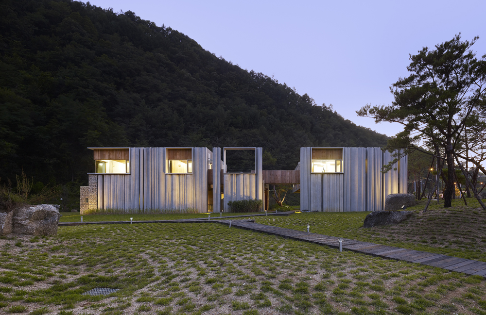 Hanil Cement Information Center and Guesthouse by BCHO Architects ...