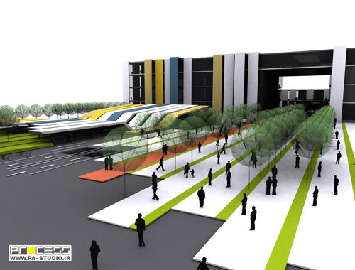 World Trade Center of Iranian Carpet by PA Studio - Architizer