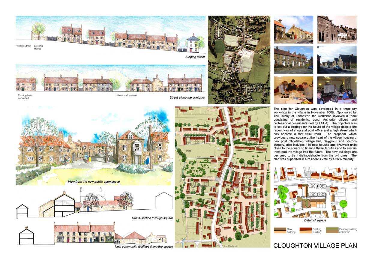 Cloughton Village Plan by ESHA architects - Architizer