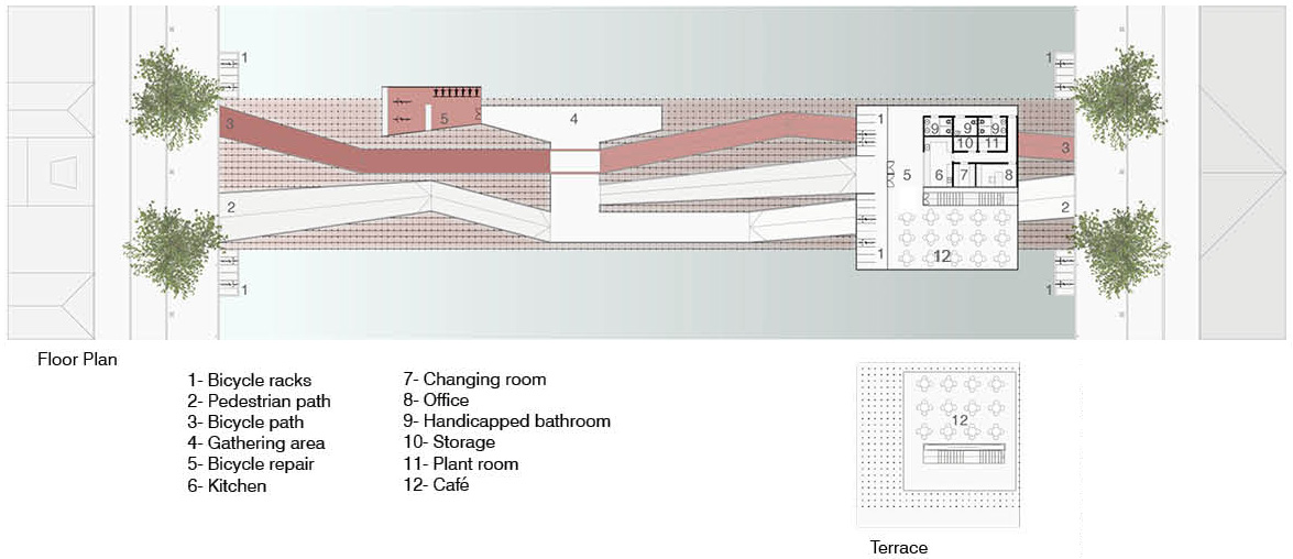 iconic Pedestrian Bridge - Entry - Architizer
