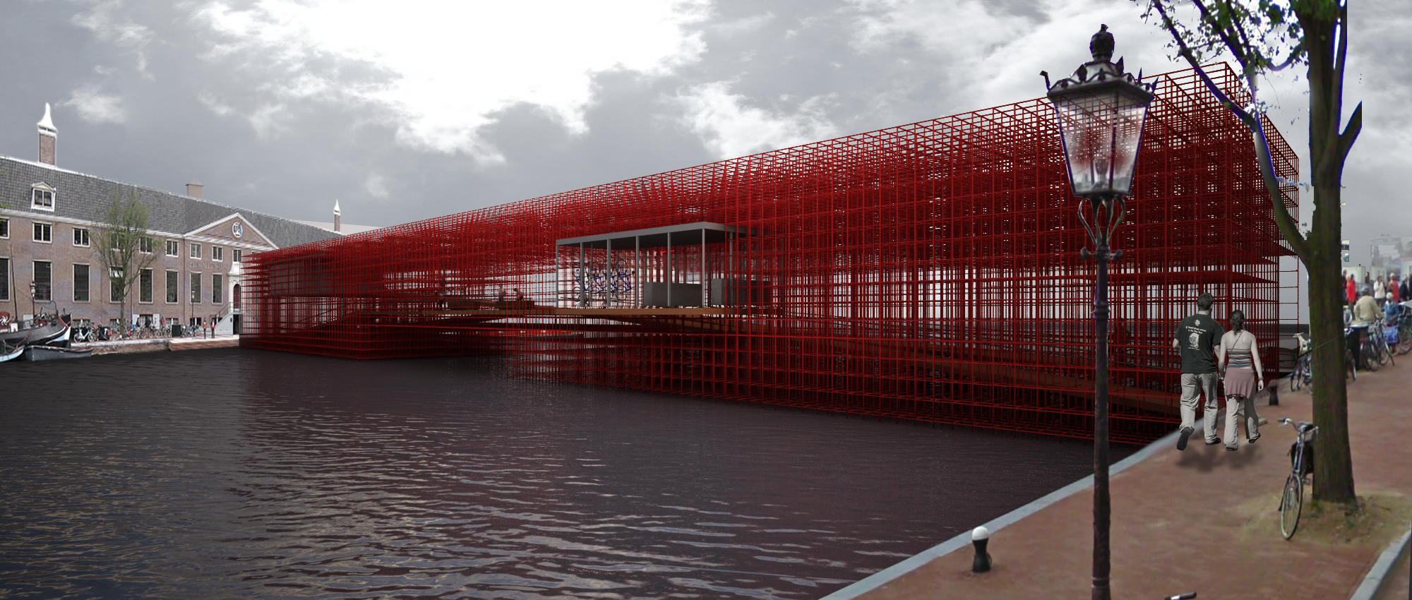 iconic Pedestrian Bridge - Entry - Architizer