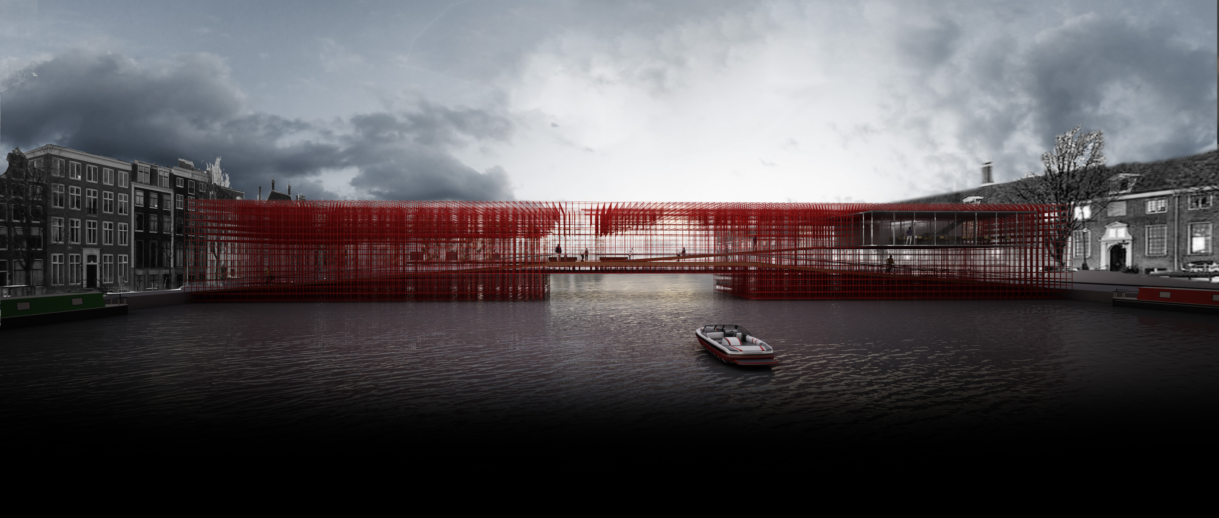 iconic Pedestrian Bridge - Entry - Architizer