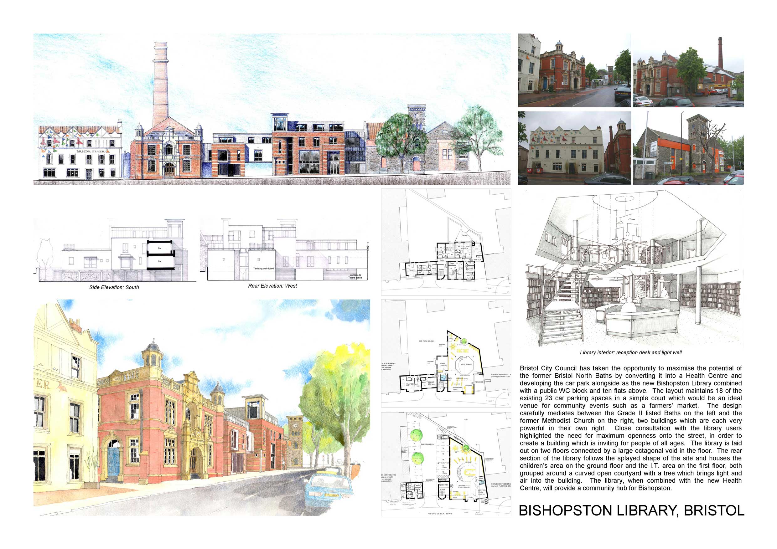 Bishopston Community Library, Bristol by ESHA architects - Architizer