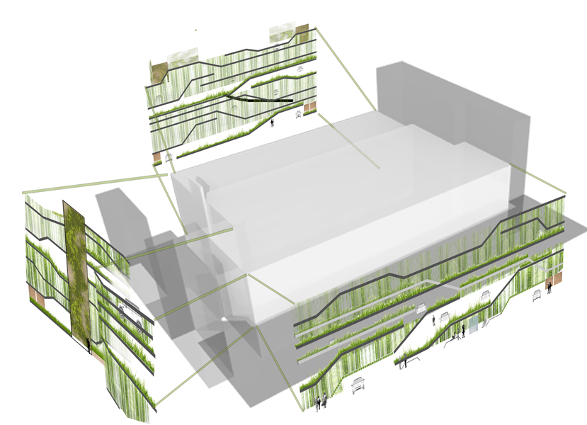 Green Box parking space - Architizer