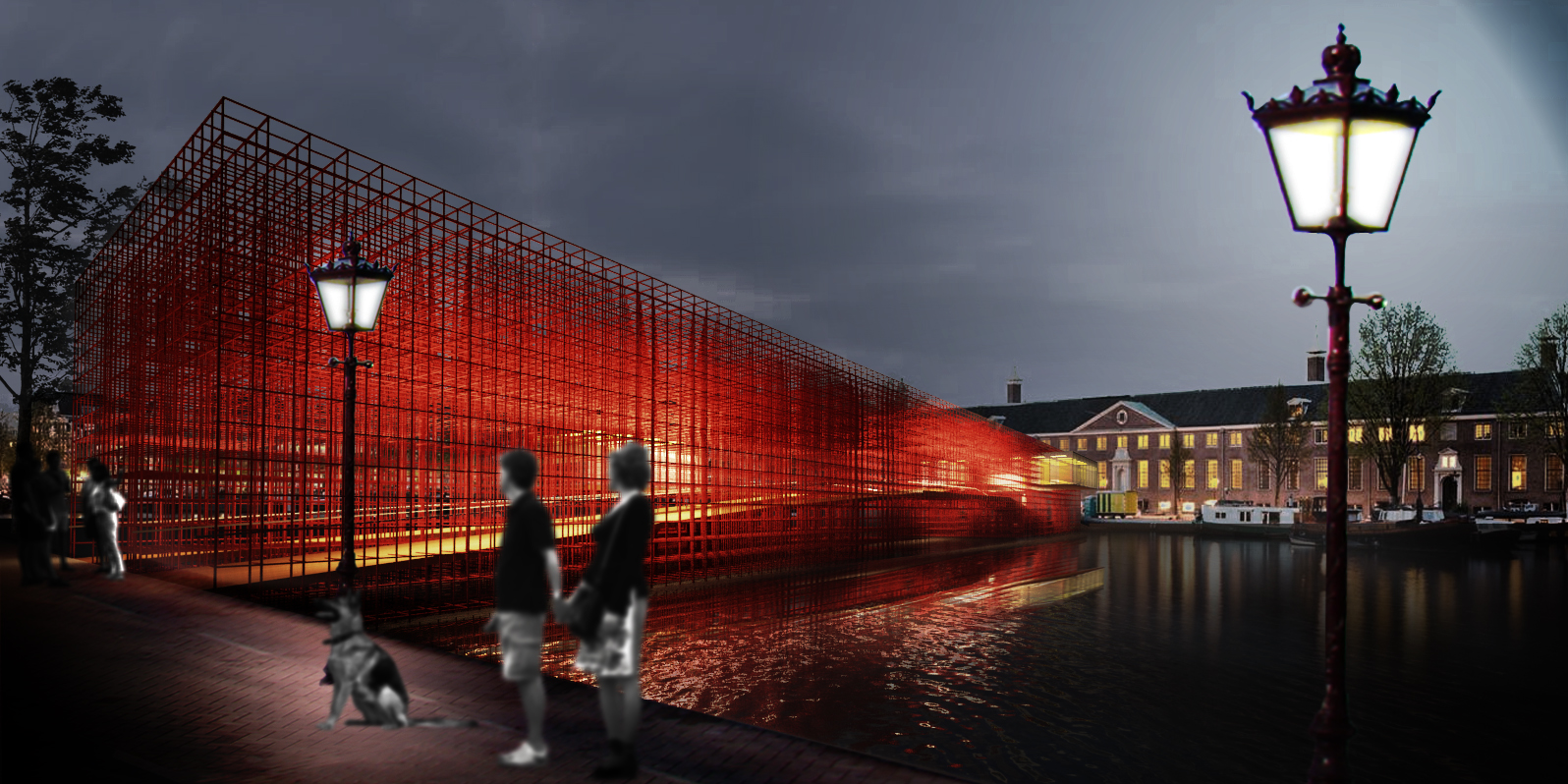 iconic Pedestrian Bridge - Entry - Architizer