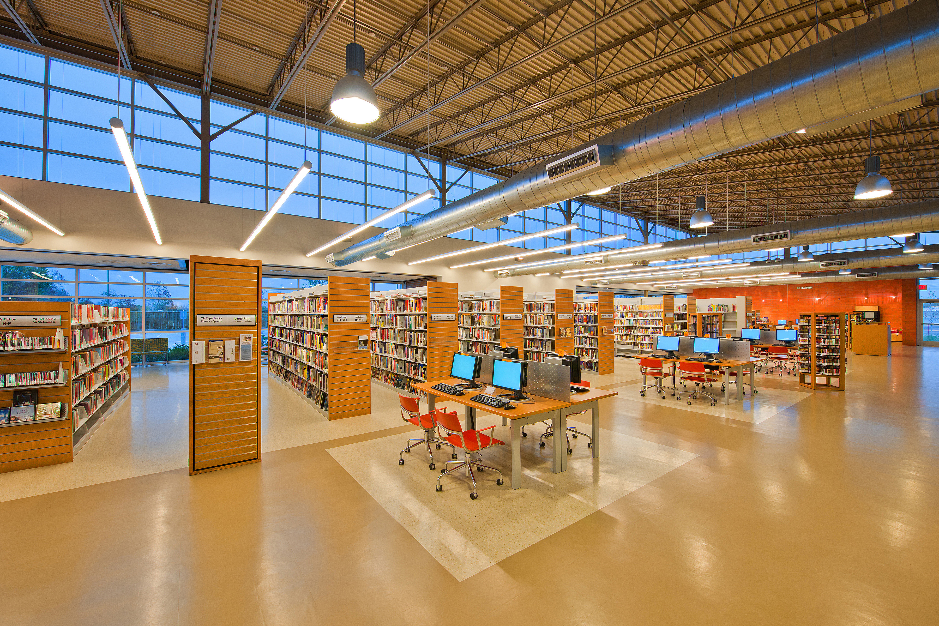 Bracewell Neighborhood Library by m ARCHITECTS Houston - Architizer