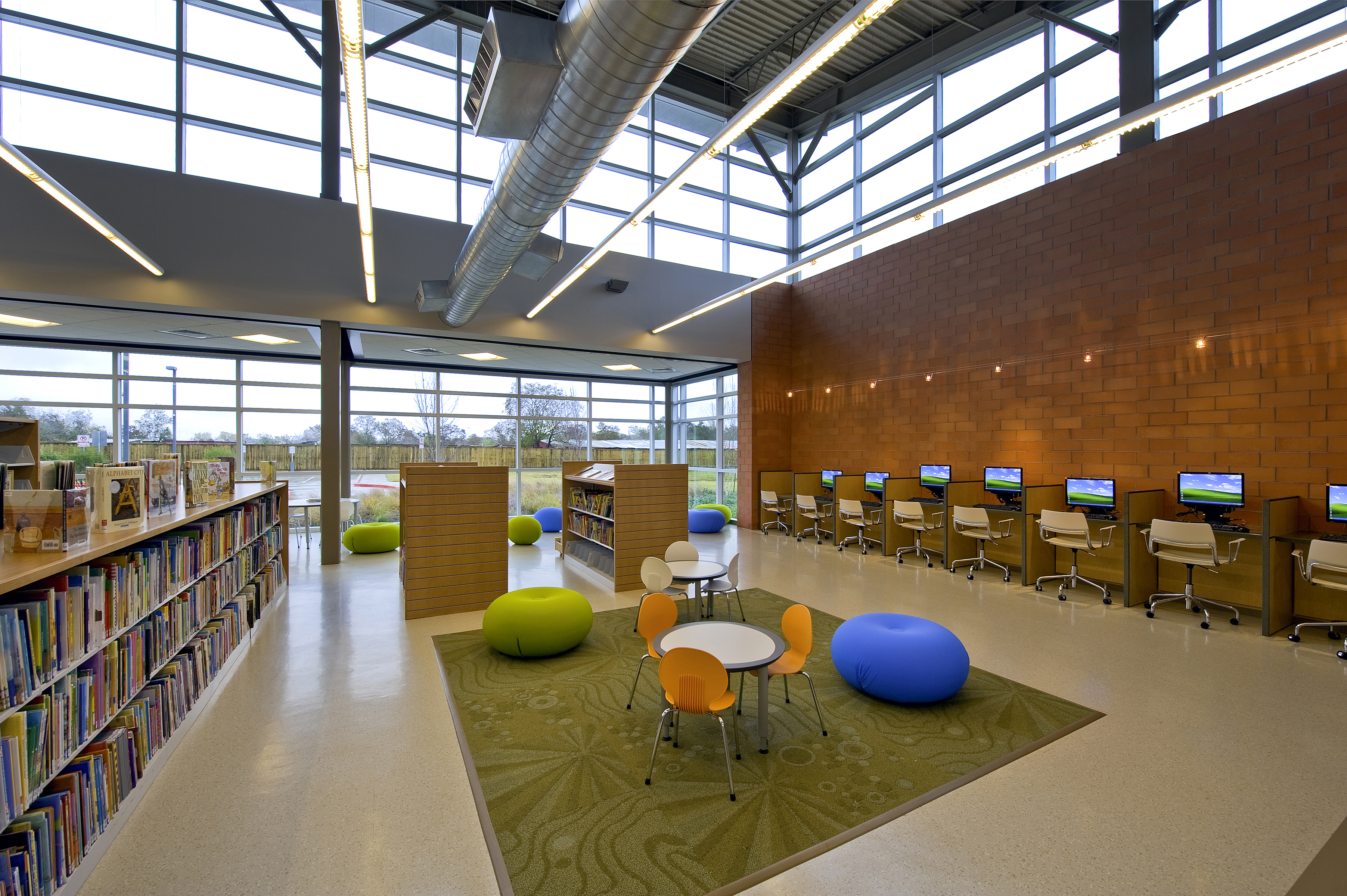 Bracewell Neighborhood Library by m ARCHITECTS Houston - Architizer