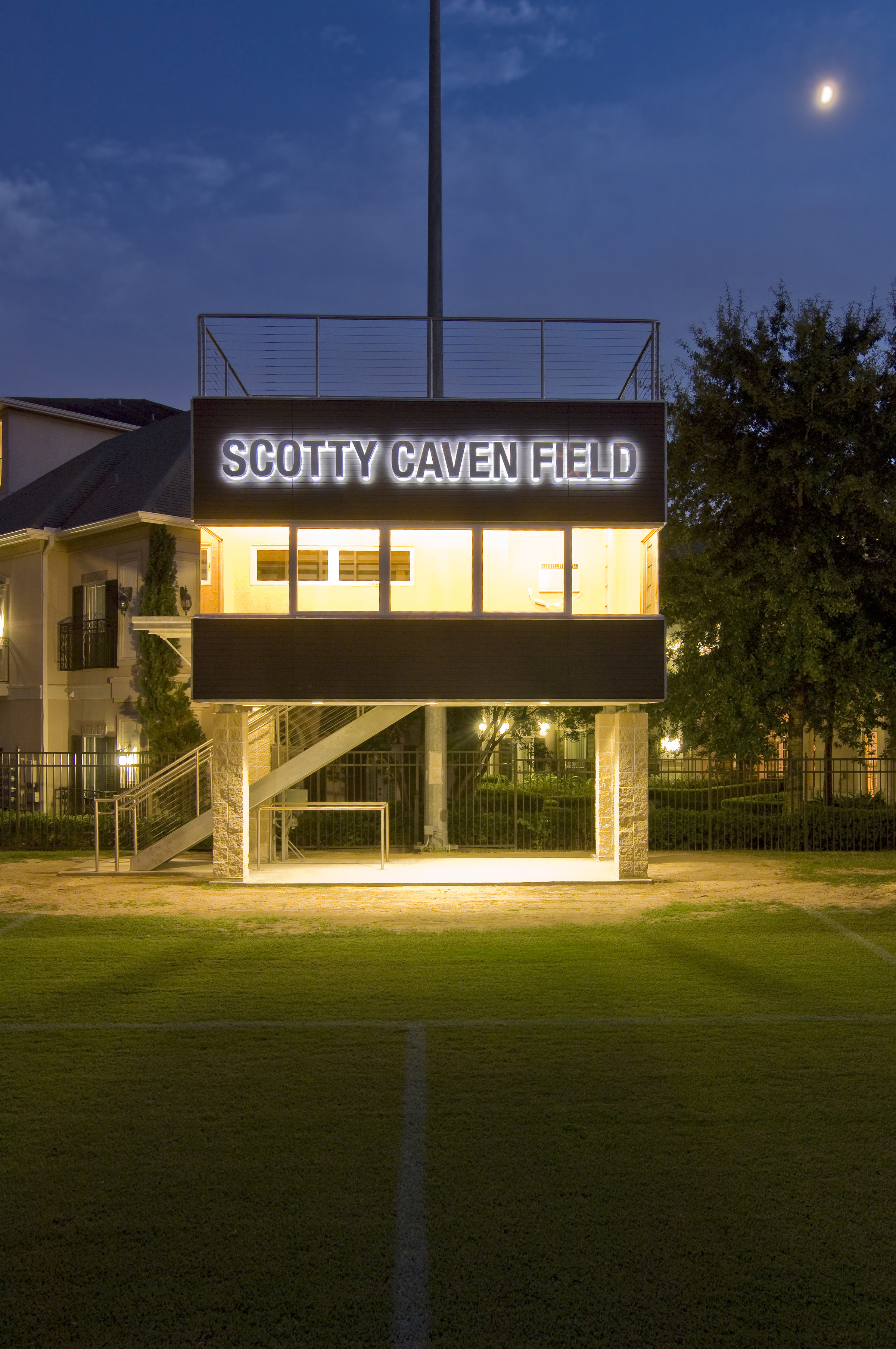 Scotty Caven Field Press Box - Architizer