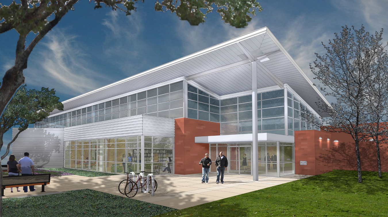 Bracewell Neighborhood Library by m ARCHITECTS Houston - Architizer