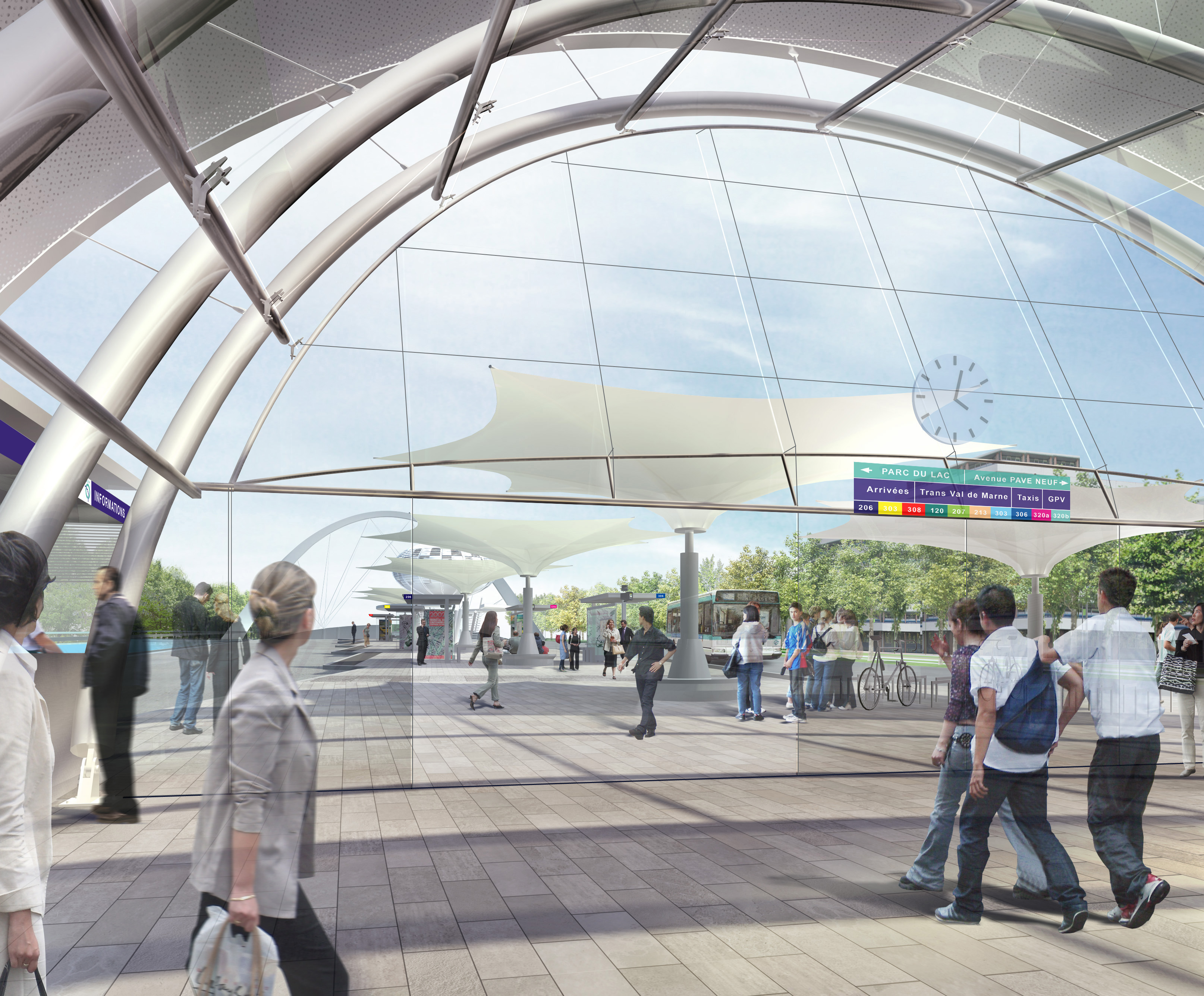 RATP multimodal station - Architizer