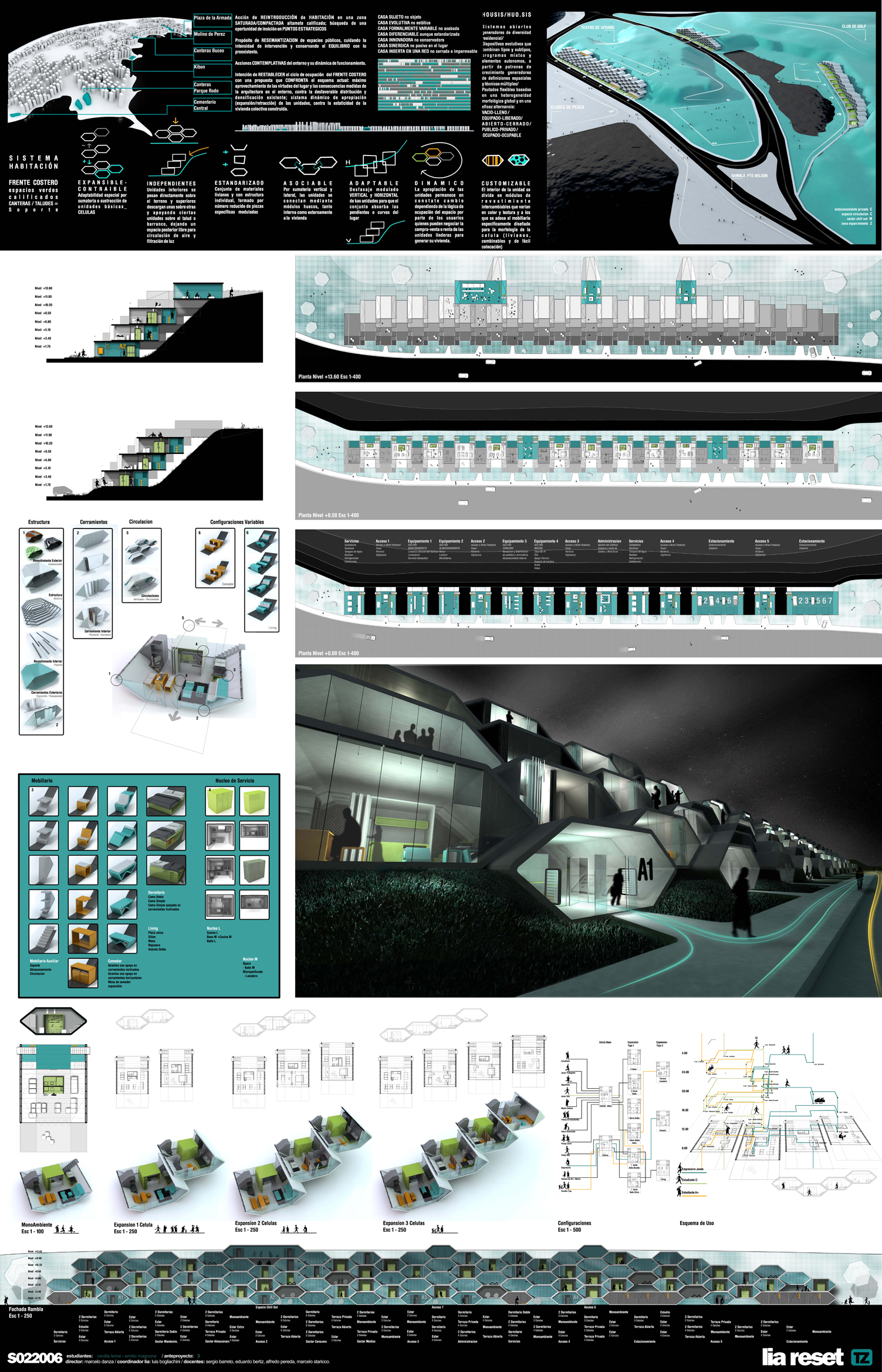Hex Housing in Green Voids - Architizer
