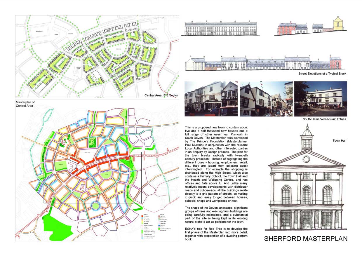 Sherford Masterplan by ESHA architects - Architizer