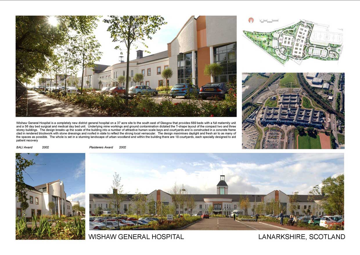 Wishaw Hospital, Lanarkshire, Scotland by ESHA architects - Architizer