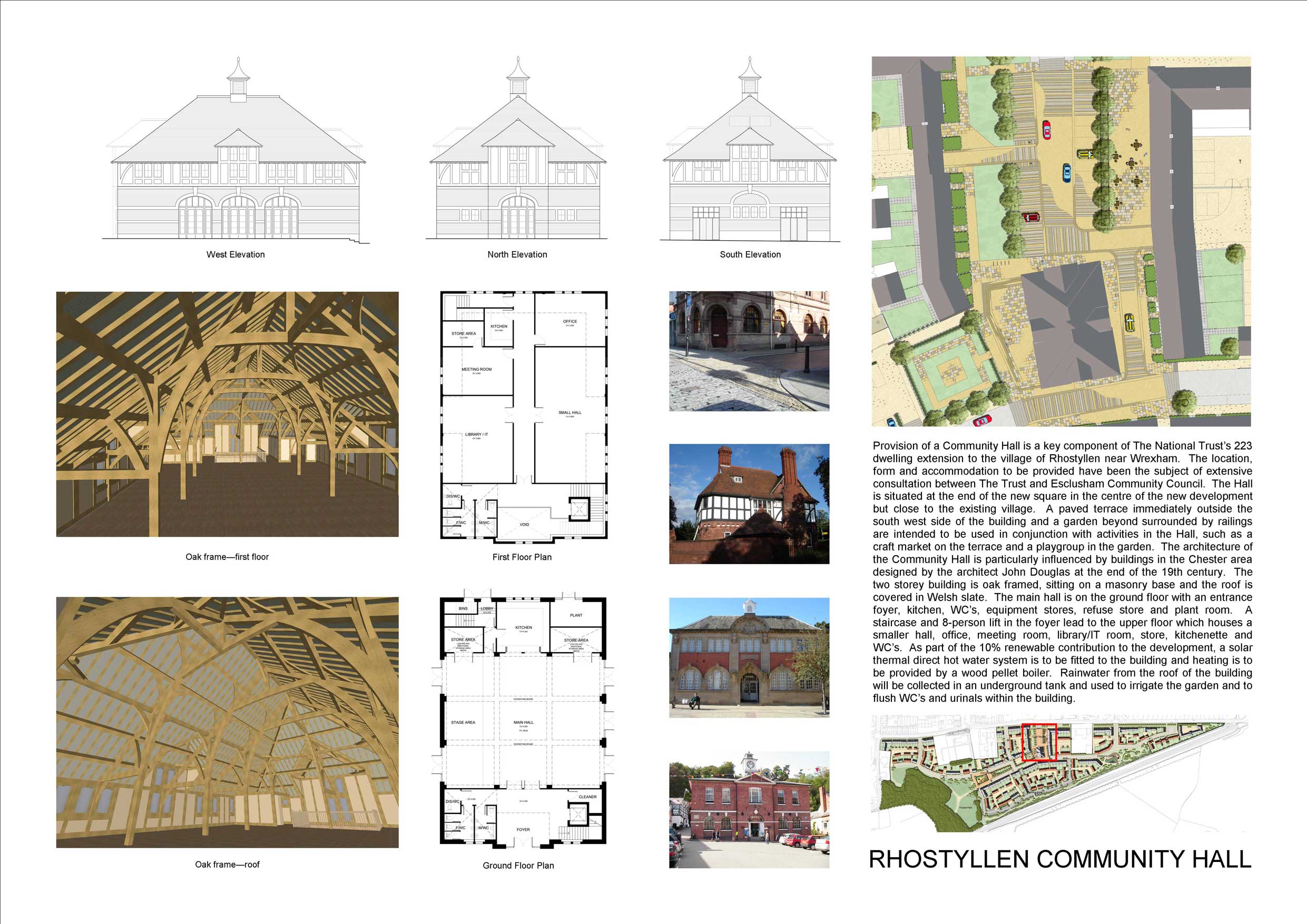 Rhostyllen Community Hall, Nr Wrexham by ESHA architects - Architizer