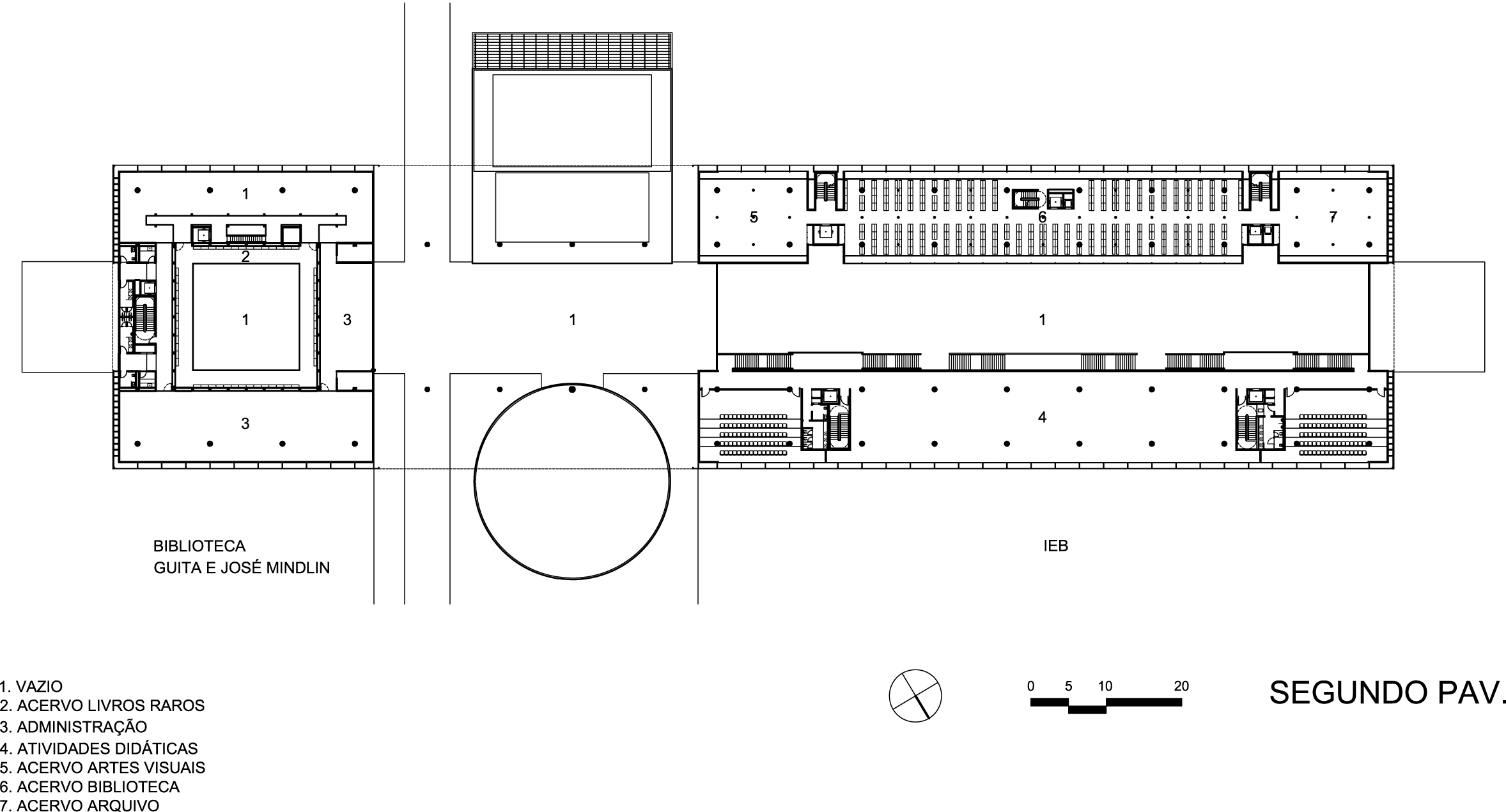 Brasiliana Library by Rodrigo Mindlin Loeb Arquitetura, Eduardo de ...