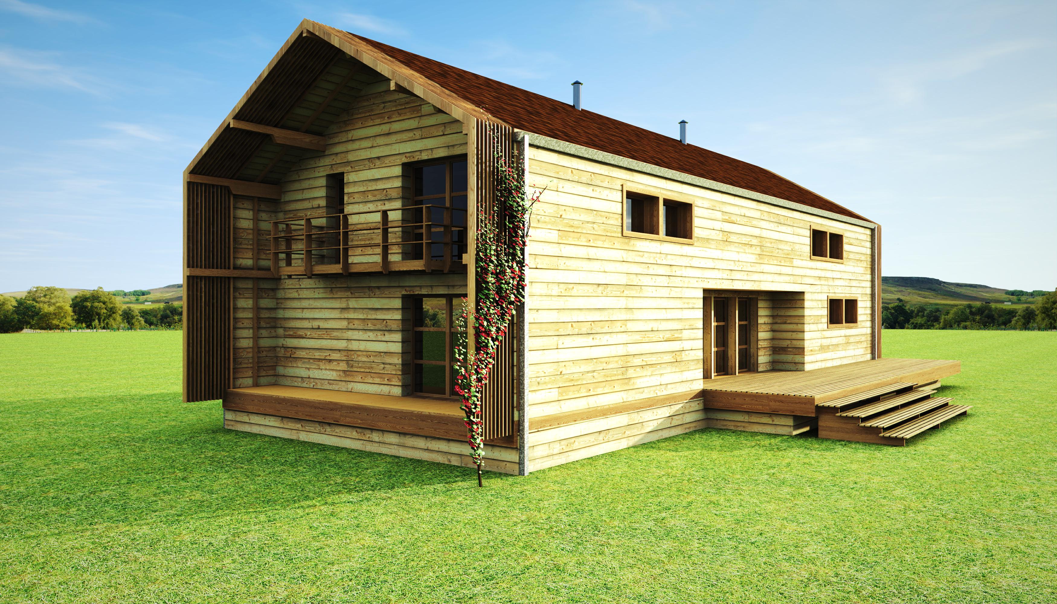 Passive Barn House - Architizer