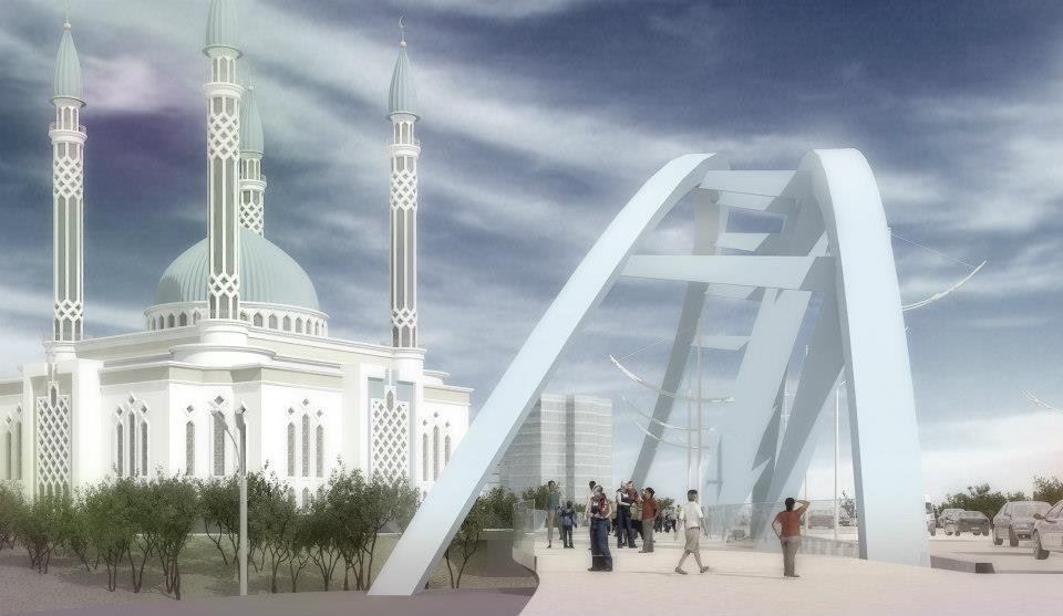 Highway Ufa-Airport Ufa / Mosque site by SIMMETRIA Architectural Bureau ...