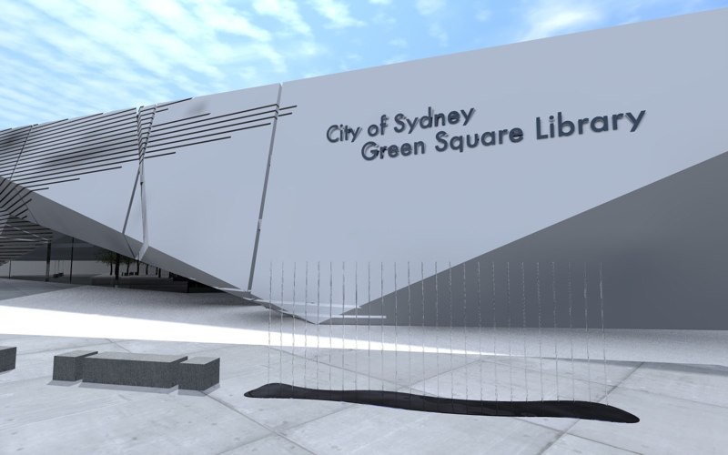 Green Square Library and Plaza Design - Sidney by ArchiForm - Architizer