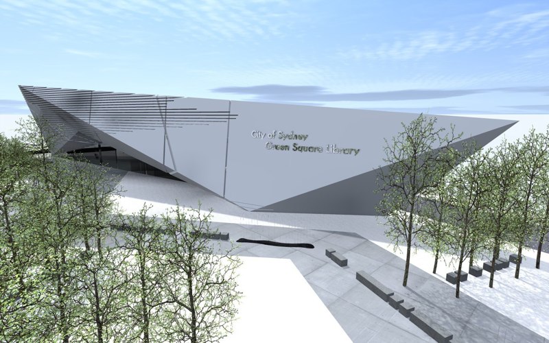 Green Square Library and Plaza Design - Sidney by ArchiForm - Architizer