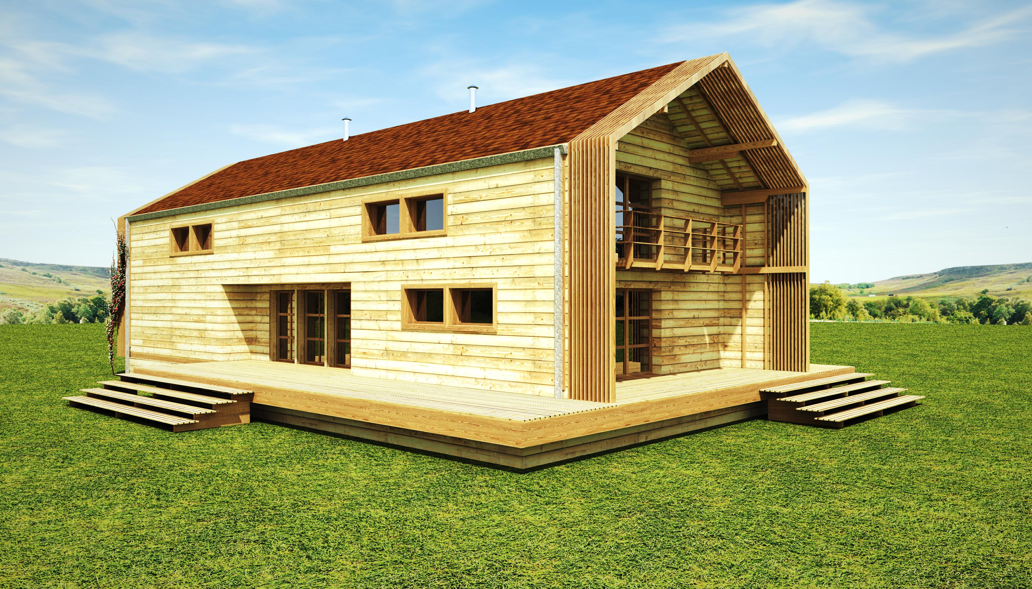 Passive Barn House - Architizer