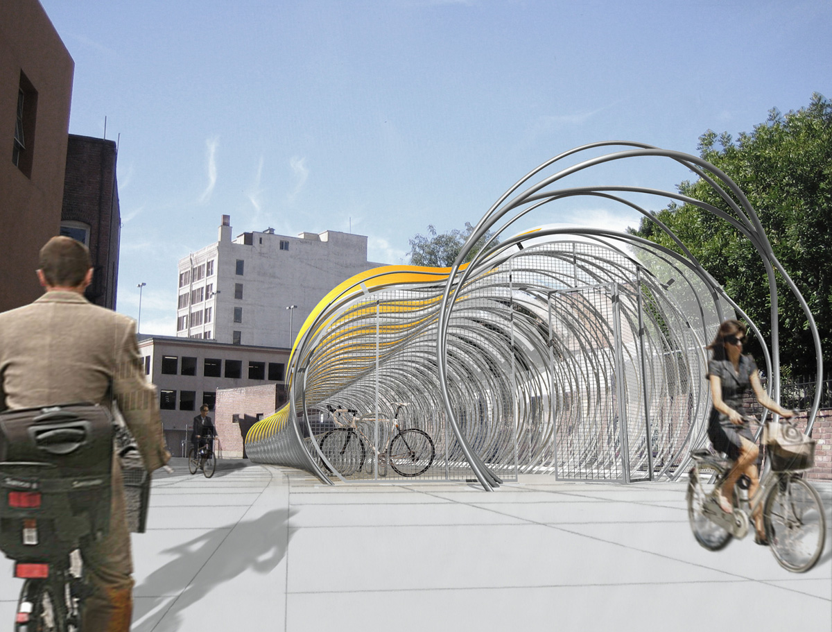 Bike Transit Center by TOLO Architecture - Architizer