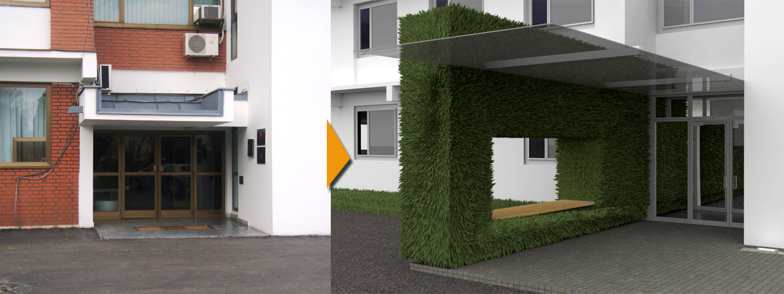 Redesign - four entrance zones - Nikola Tesla Power Plant, competition ...