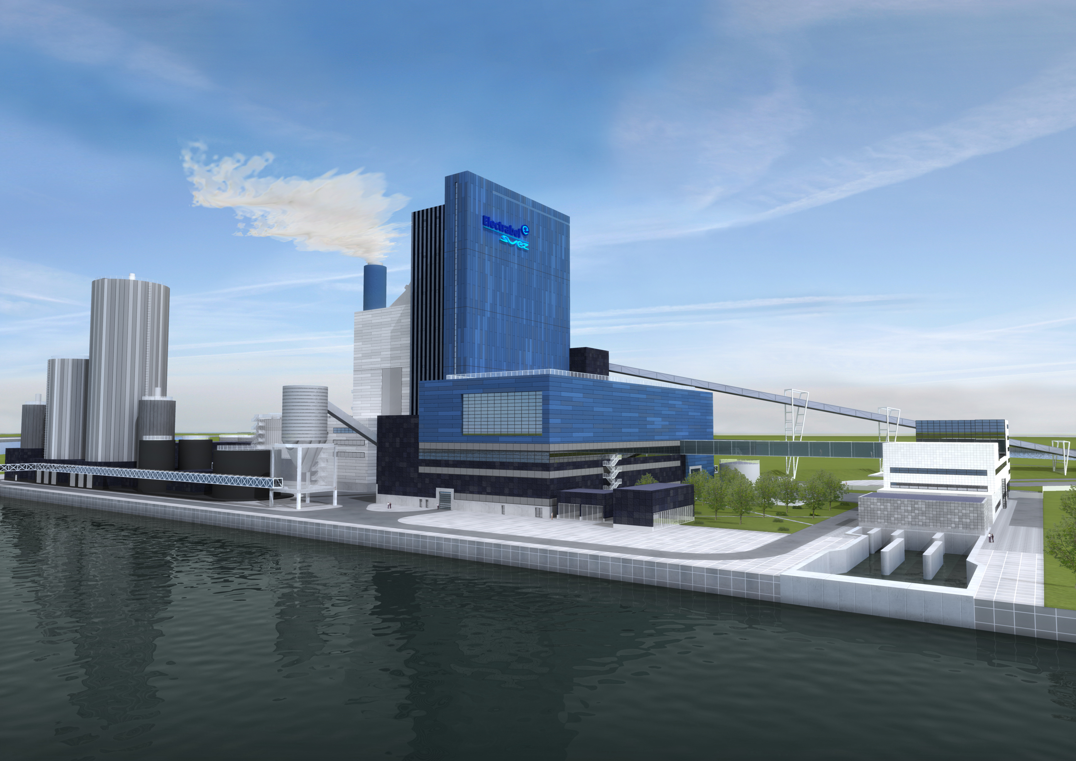 Electrabel Power Plant - Architizer