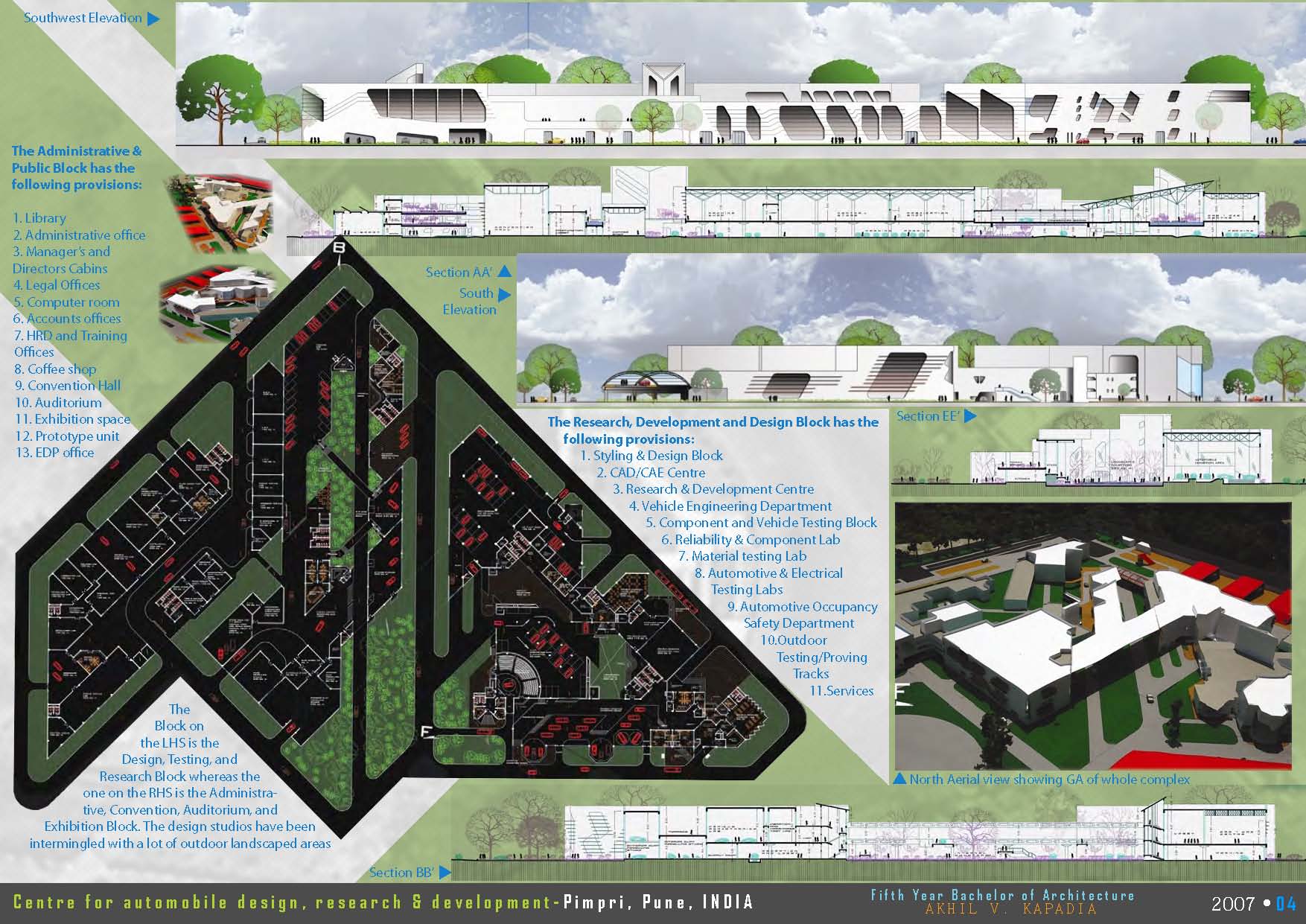 Centre for Automobile Design, Research & Development - Architizer