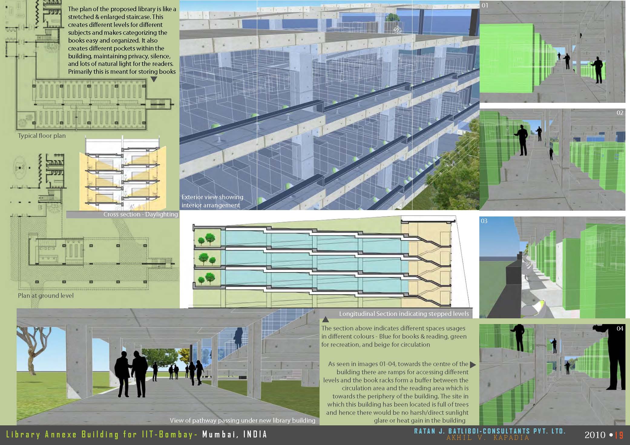 IIT Bombay New Library & Extention - Architizer