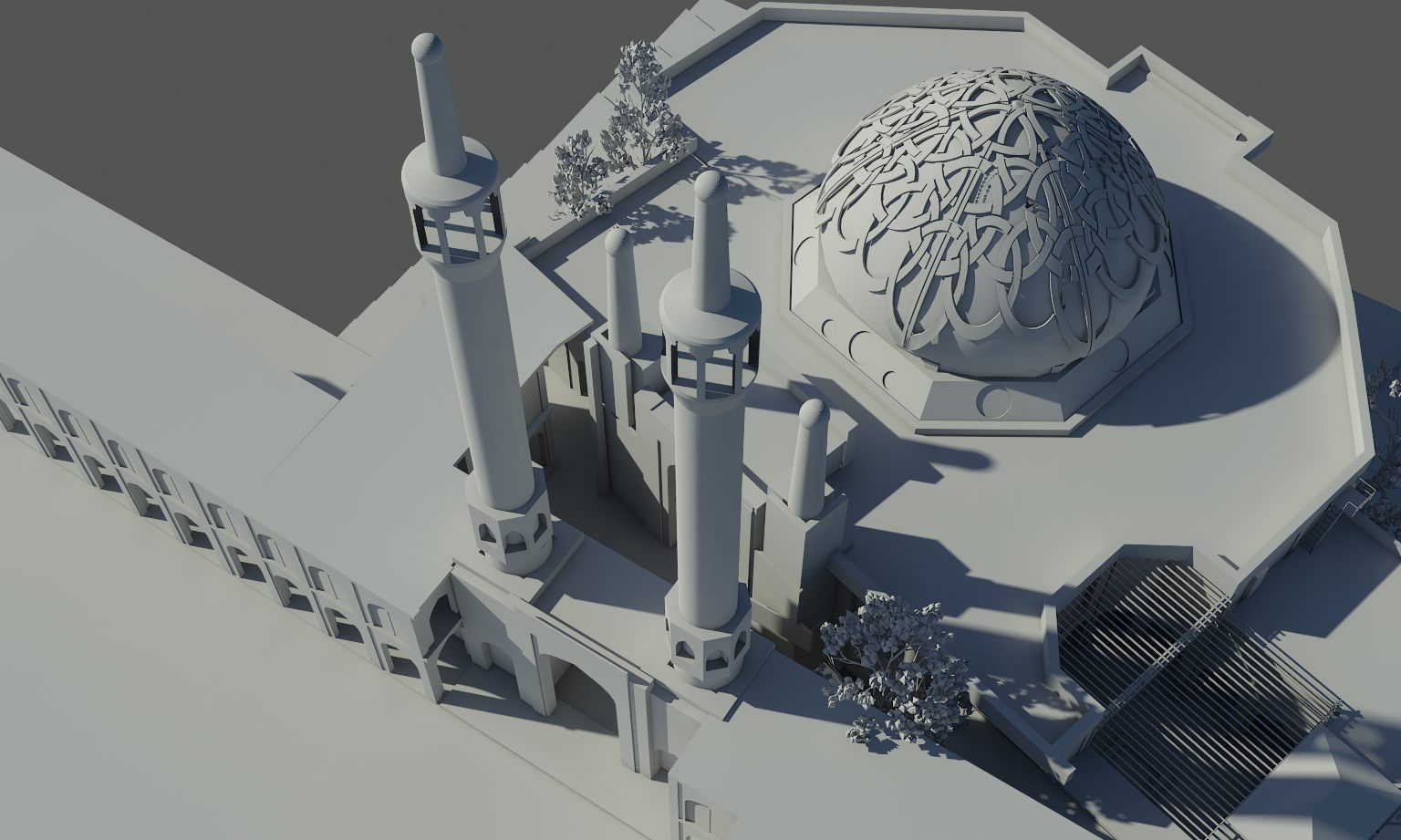 Hemmat Mosque of Tajrish-Iran tehran phaze1 - Architizer