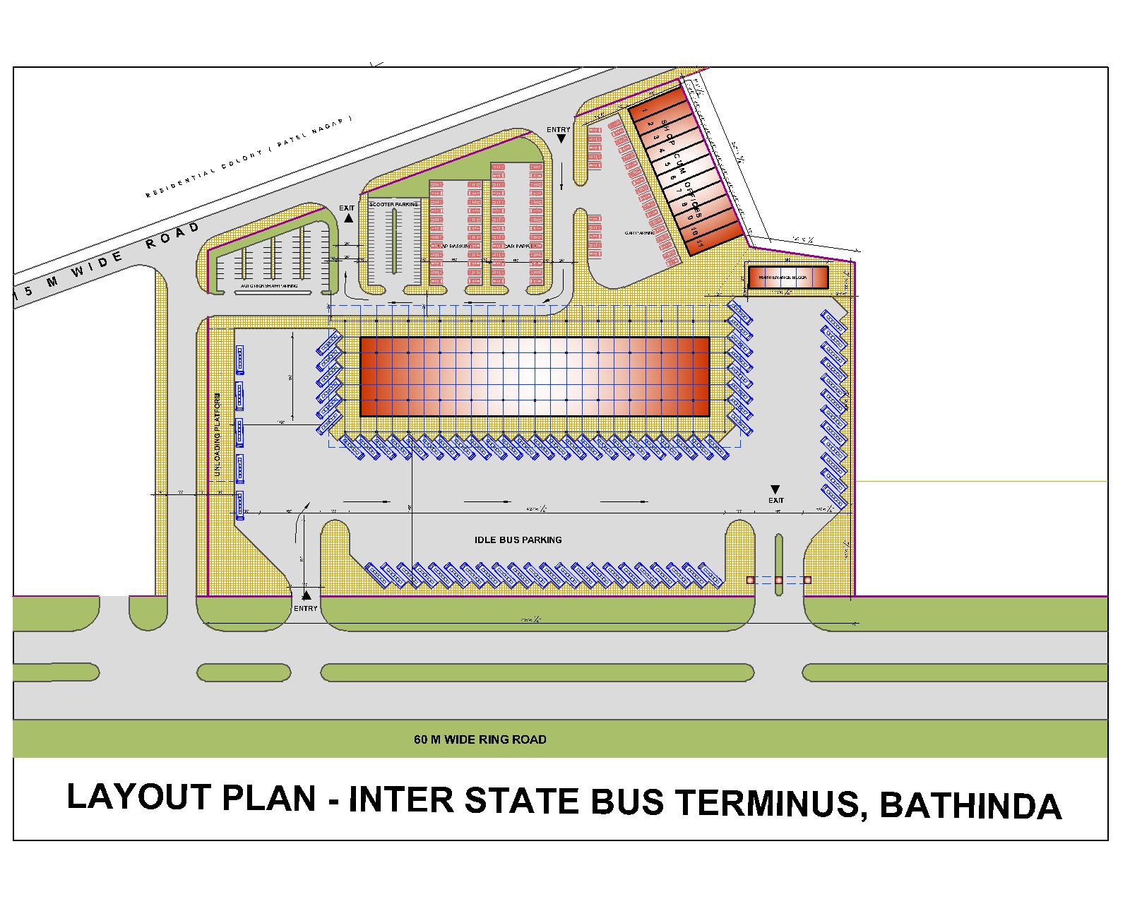 Idea 409415: INTER STATE BUS TERMINUS, BATHINDA, PUNJAB in Bathinda ...