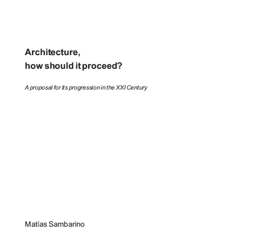 Architecture, how should it proceed? - Architizer