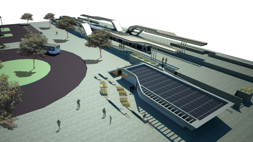 Transit Pavilion by Hangar 41, LLC. - Architizer