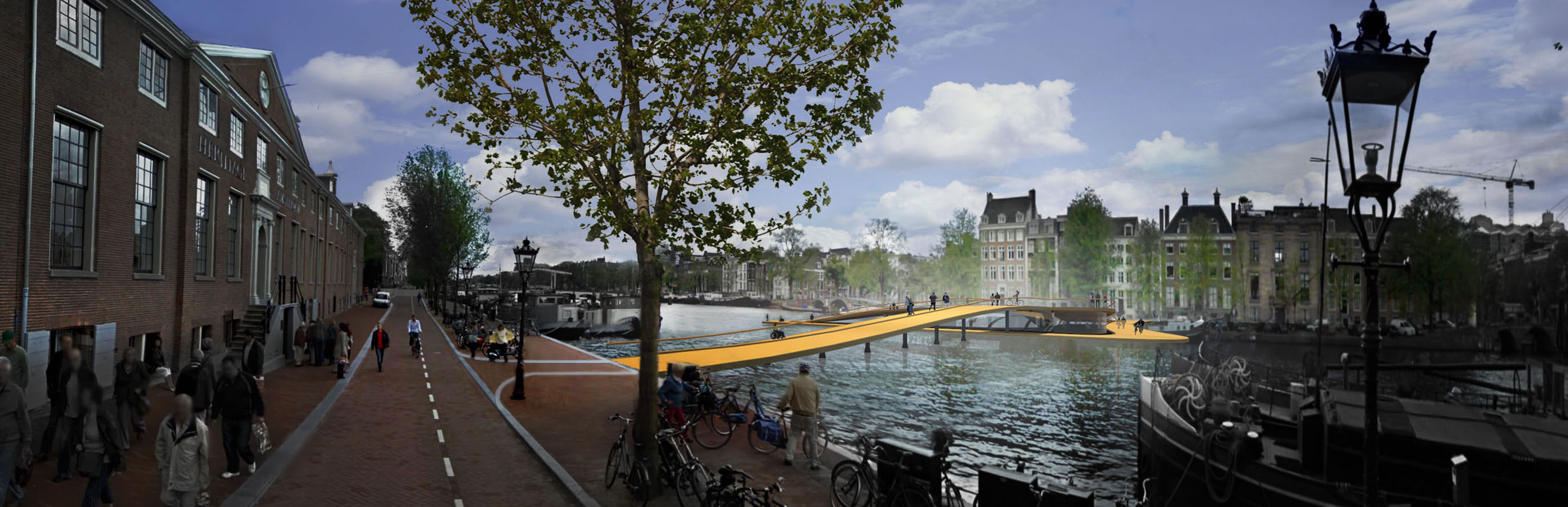 Iconic Pedestrian Bridge competition proposal - Architizer